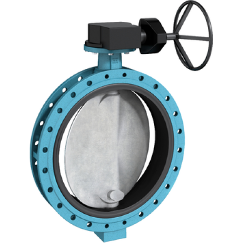 EBRO F012-K1 Resilient Seated, Double Flanged